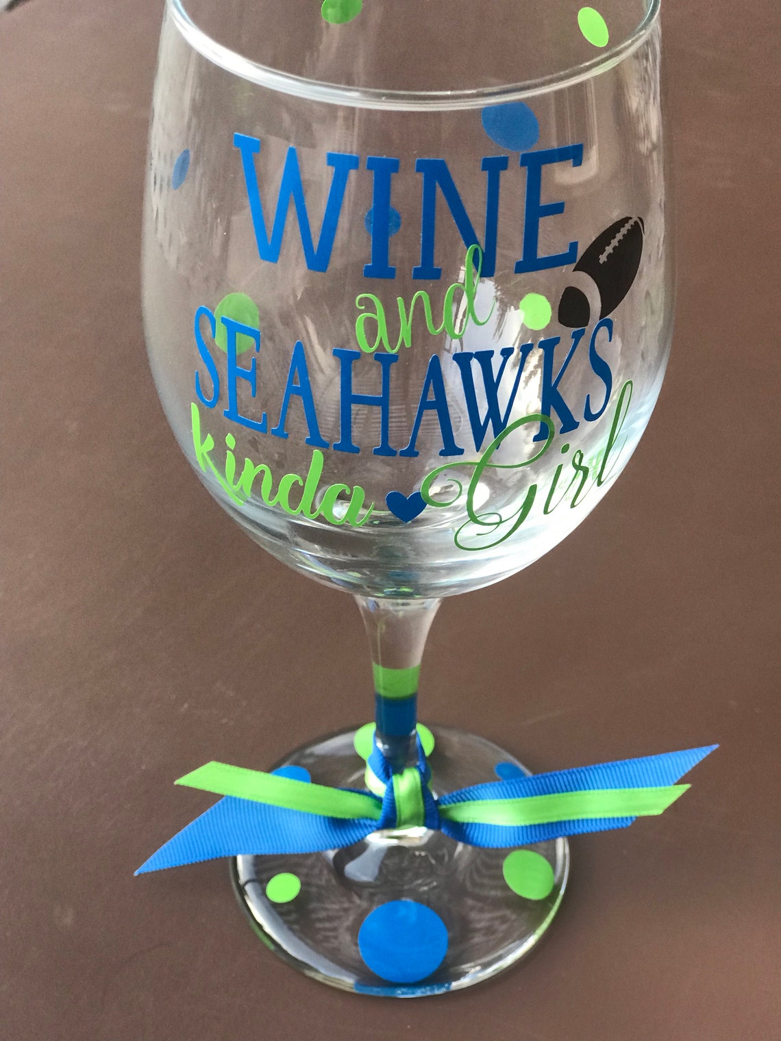 WINE and Seahawks Kinda Girl OR BEER and Seahawks Kinda - Etsy