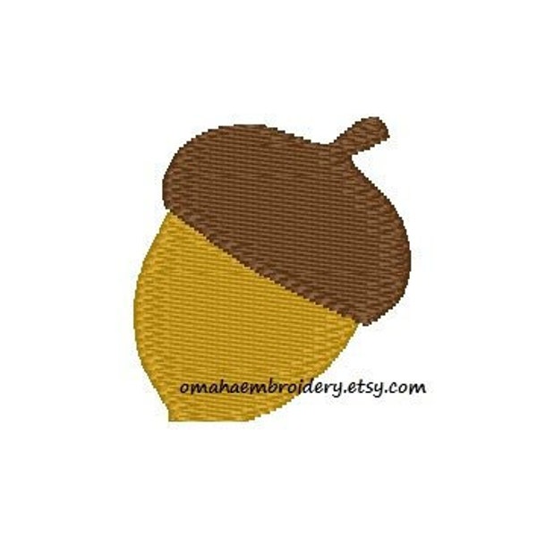Acorn Embroidery - Etsy