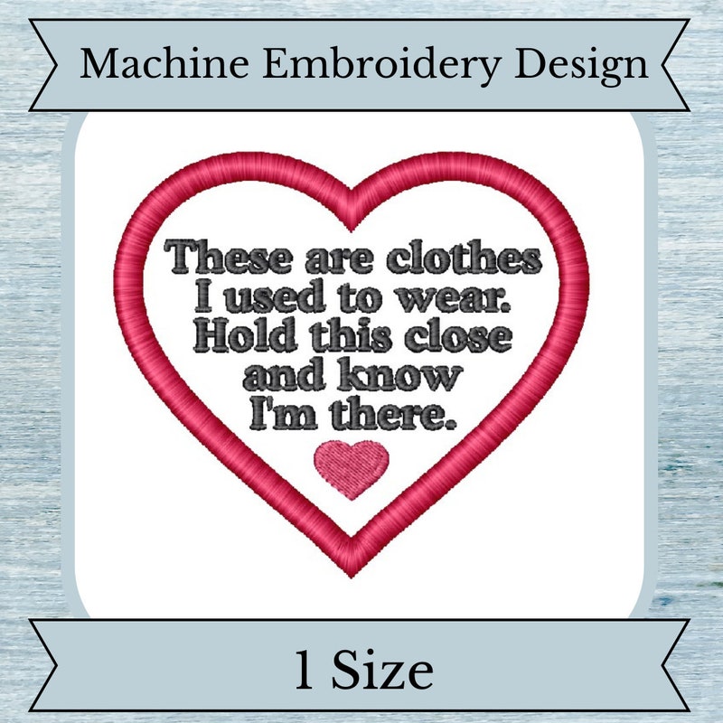 Memory bear embroidery patch - Etsy.de