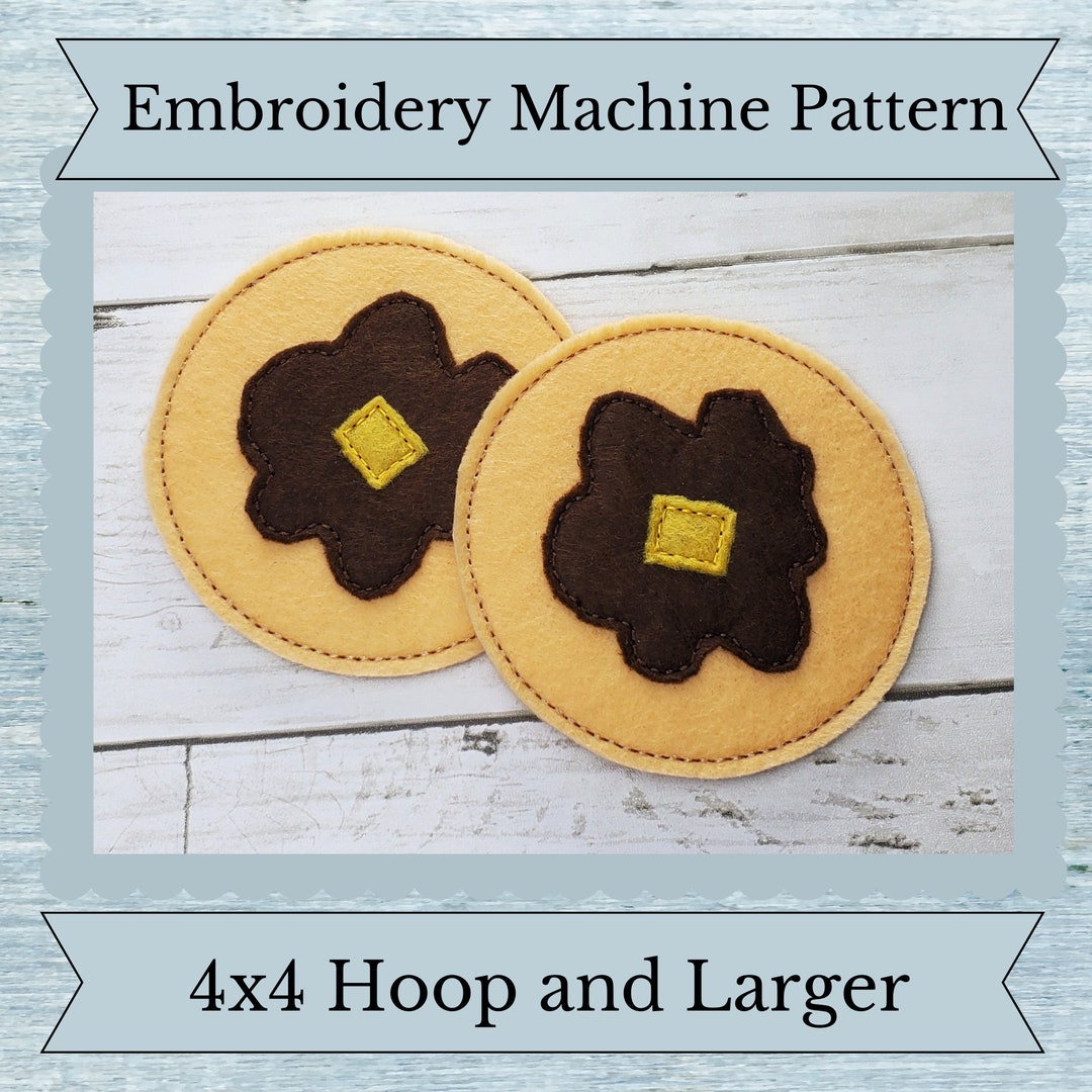 ITH Pancake Pattern - Play Food - Machine Embroidery Design - 4x4 5x7 ...