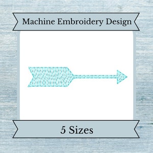 Arrow Machine Embroidery Design - Sketch Stitch - Quick Stitch - 5 ...