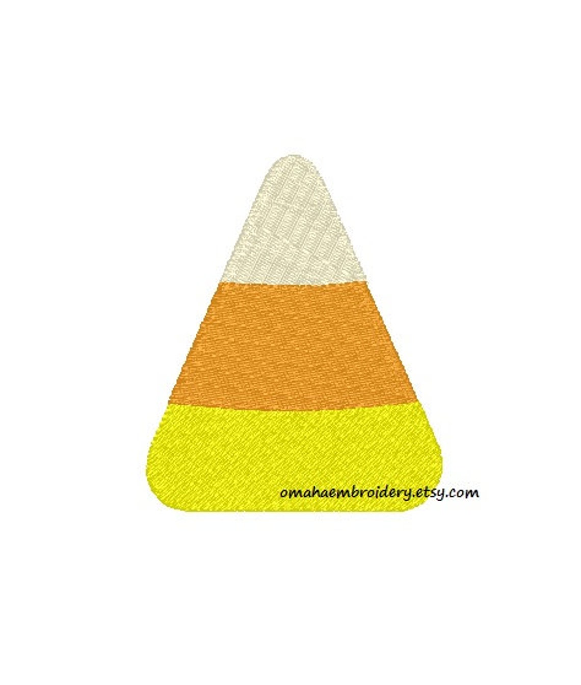 Candy Corn Machine Embroidery Design 5 Sizes Instant | Etsy