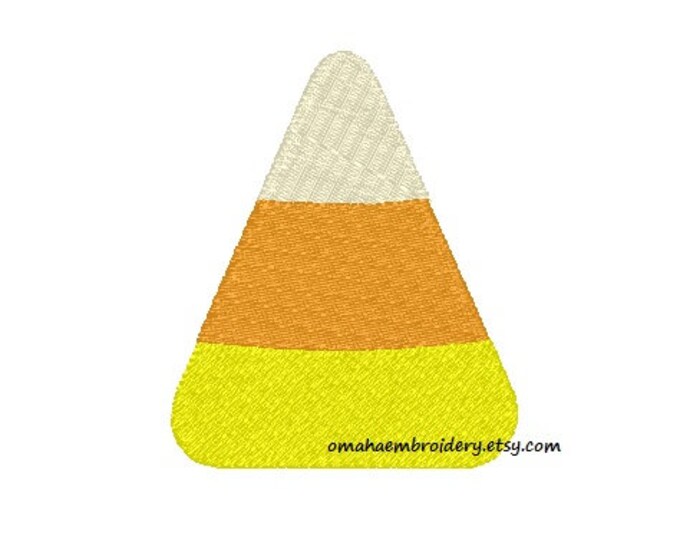 Candy Corn Machine Embroidery Design 5 Sizes Instant Download Design - Etsy