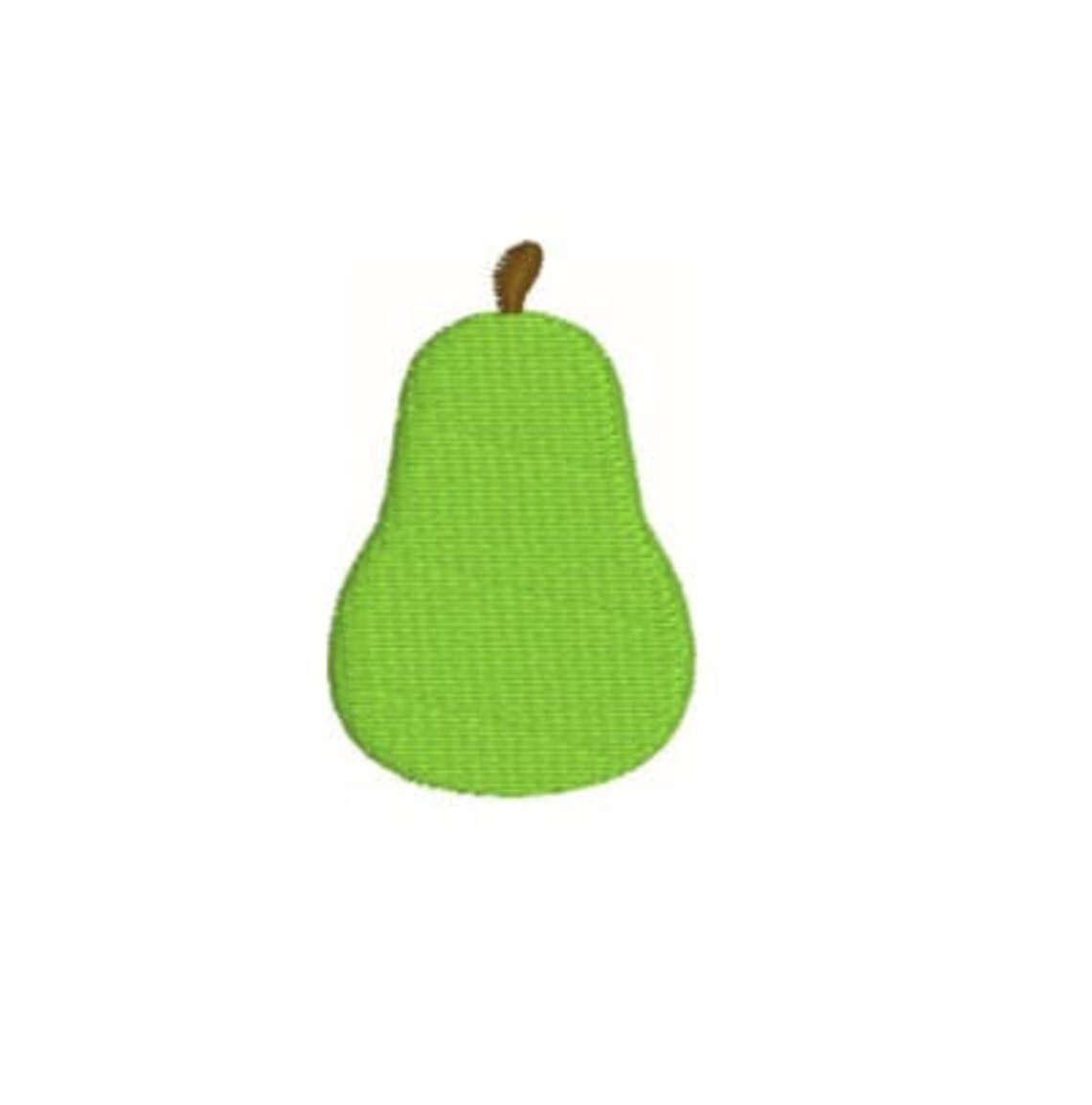 Pear Machine Embroidery Design 6 Sizes Instant Download | Etsy
