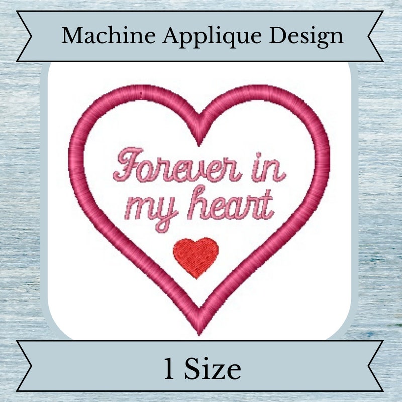 Forever in My Heart - Etsy