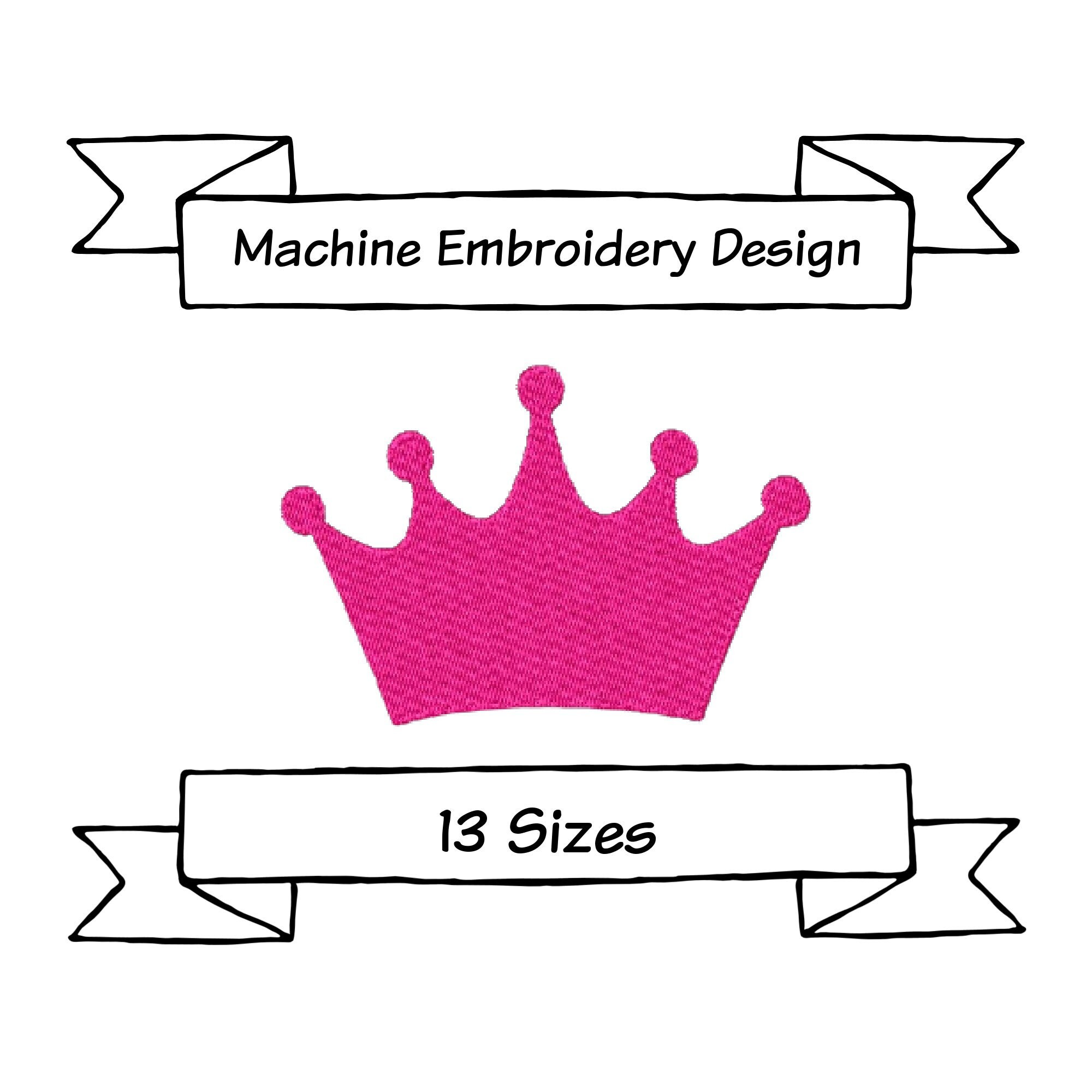 Pink Crown Template