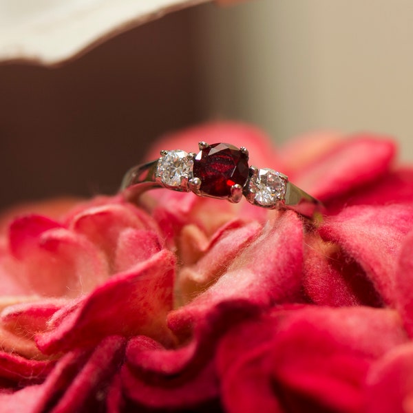 July Birthstone Ring - Etsy