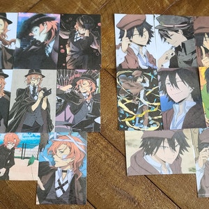 BSD Stray Dogs Fanmade Anime Photocards - Etsy