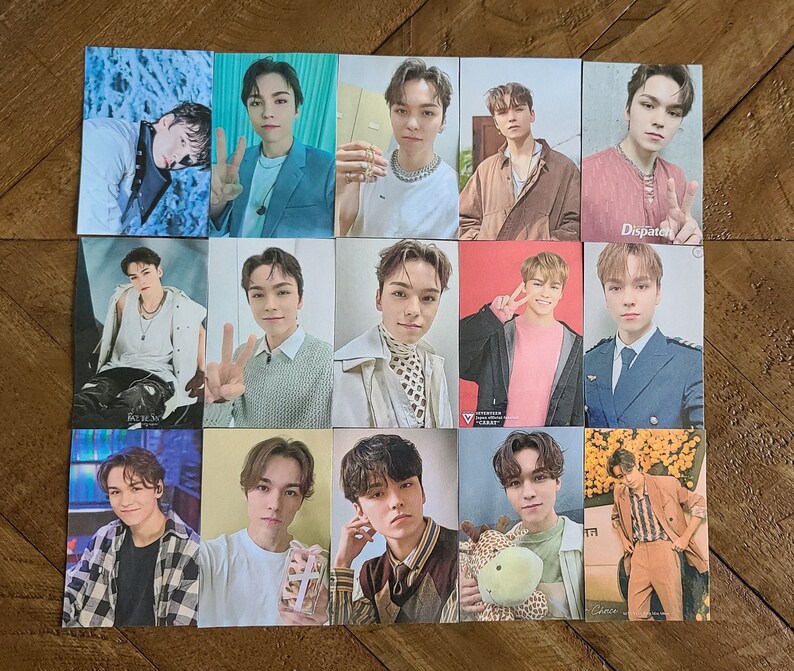 Seventeen Fanmade Kpop Bias Photocards updated - Etsy Australia