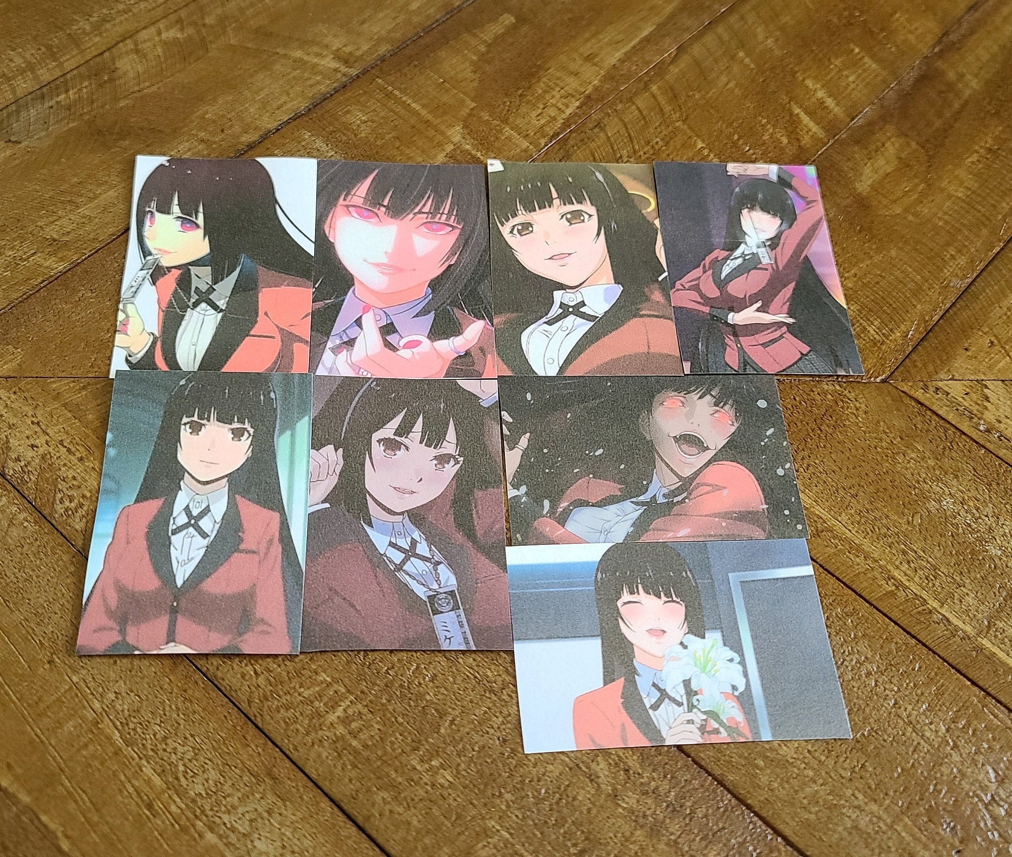 Kakegurui Fanmade Anime Photocards Art & Collectibles Artist Trading ...