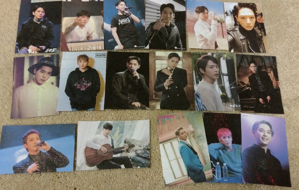 B.A.P Fan Made Kpop Bias Photocards - Etsy
