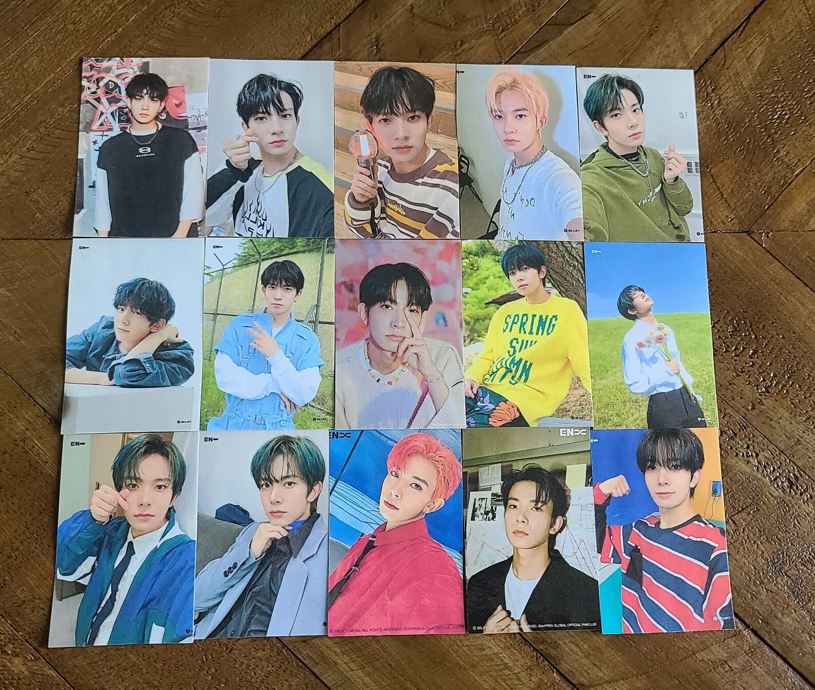Enhypen Fanmade Kpop Bias Photocards - Etsy