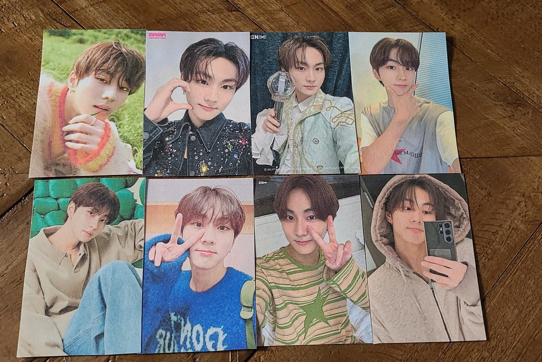 Enhypen Fanmade Kpop Bias Photocards - Etsy