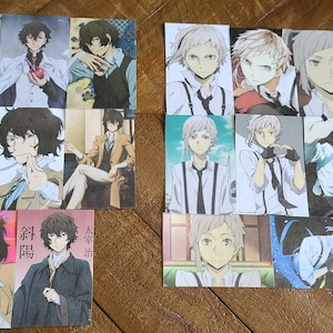 BSD Stray Dogs Fanmade Anime Photocards - Etsy