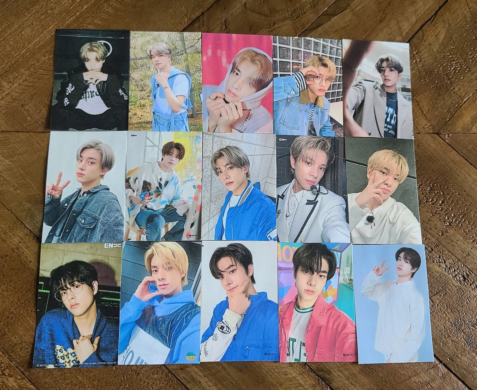 Enhypen Fanmade Kpop Bias Photocards - Etsy