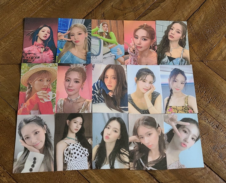 G-IDLE Fanmade Kpop Bias Photocards - Etsy UK