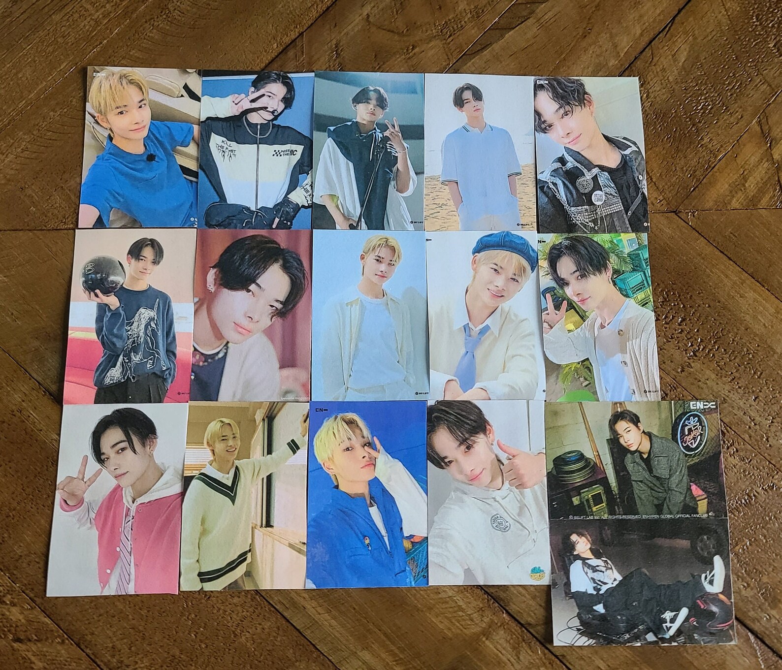 Enhypen Fanmade Kpop Bias Photocards - Etsy