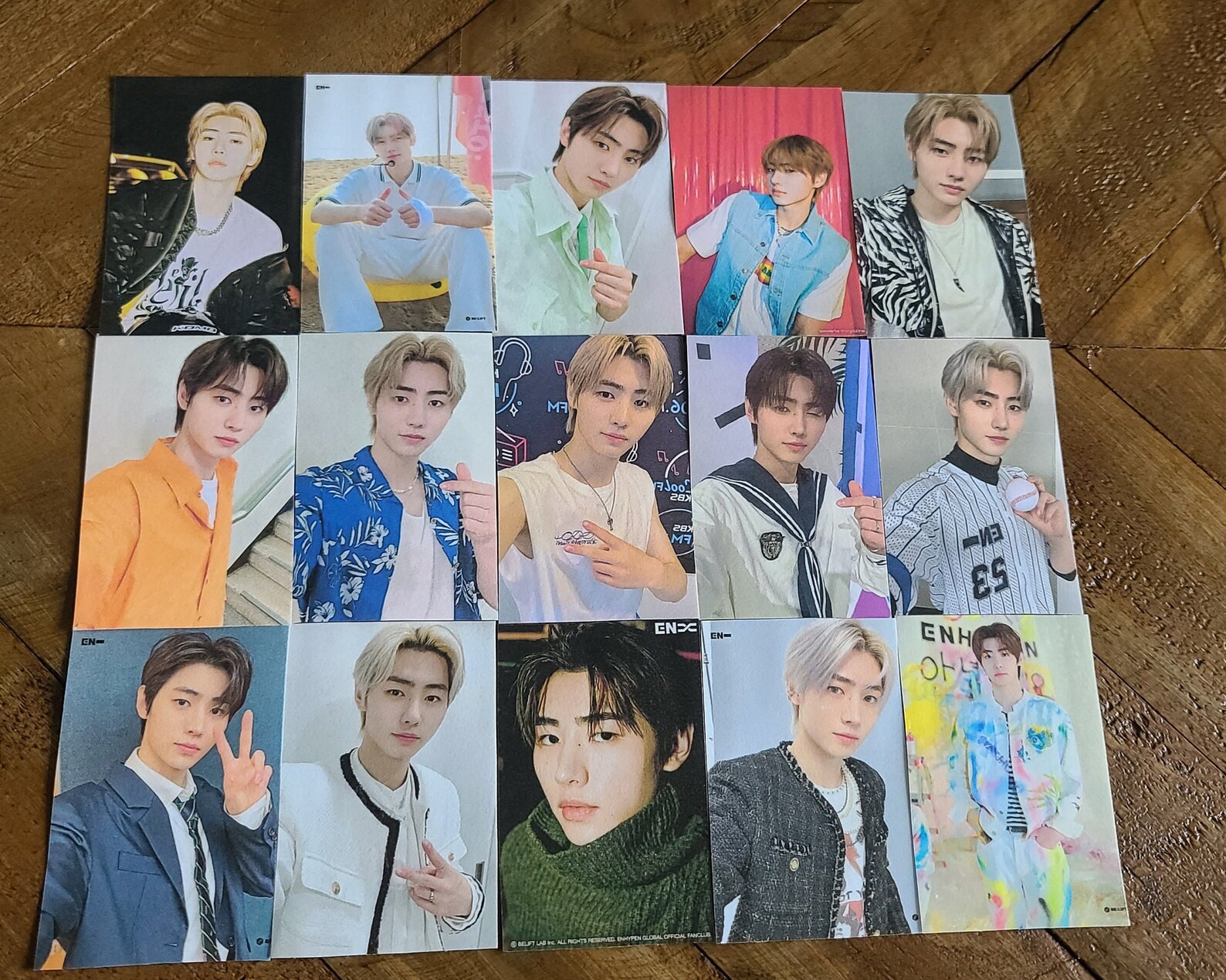 Enhypen Fanmade Kpop Bias Photocards - Etsy