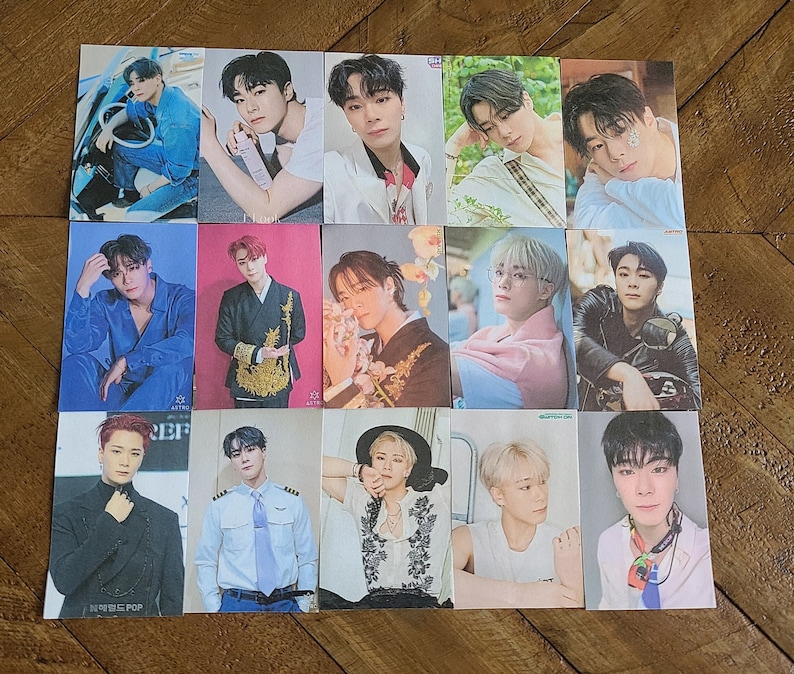 Astro Fanmade Kpop Bias Photocards UPDATED - Etsy