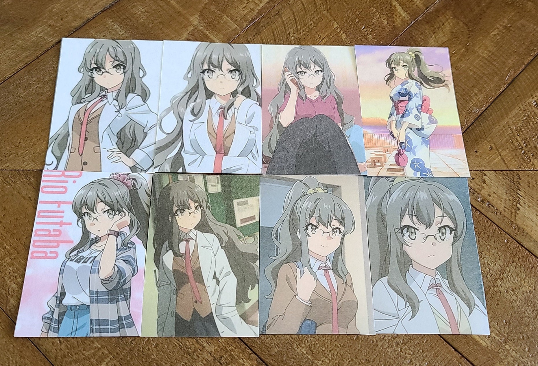 Rascal Bunny Fanmade Anime Photocards - Etsy