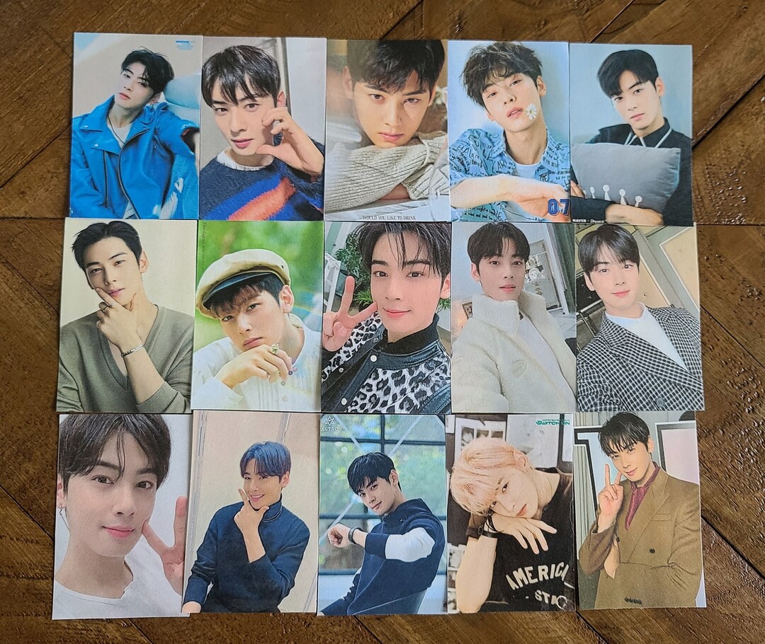 Astro Fanmade Kpop Bias Photocards - Etsy