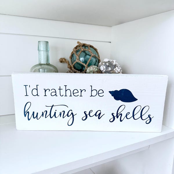 Shell Sign - Etsy