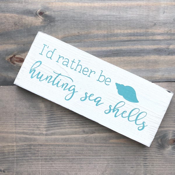 Shell Sign - Etsy