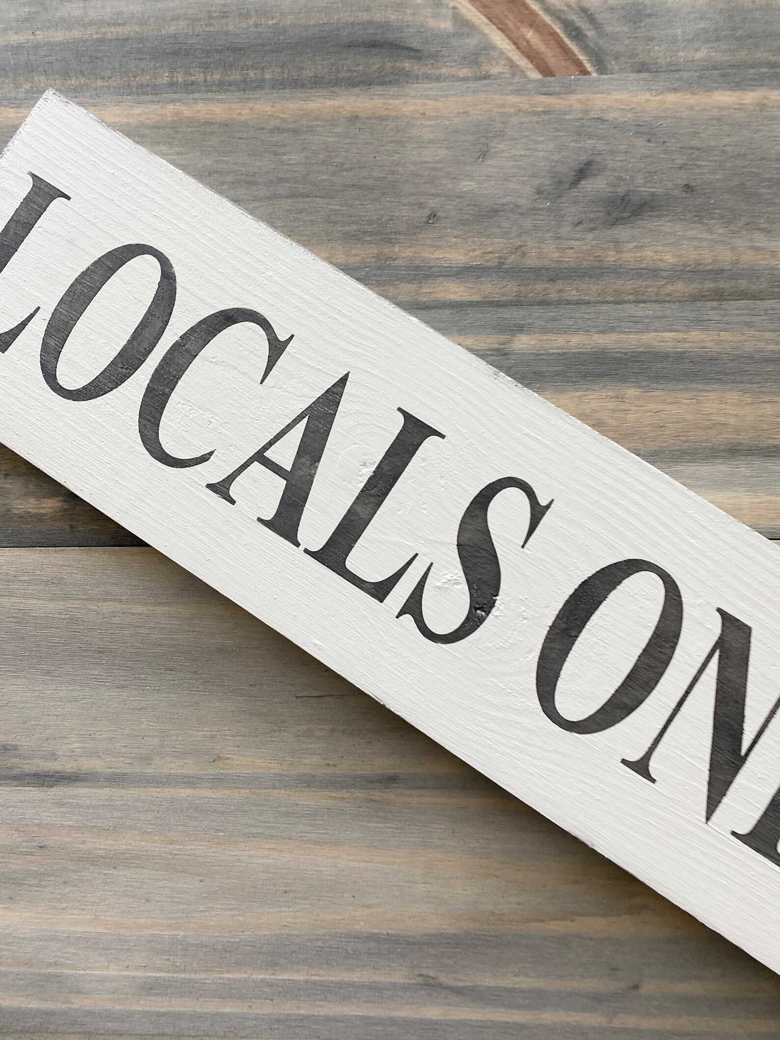 LOCALS ONLY Sign Beach House Home Decor Wood Sign Beach - Etsy