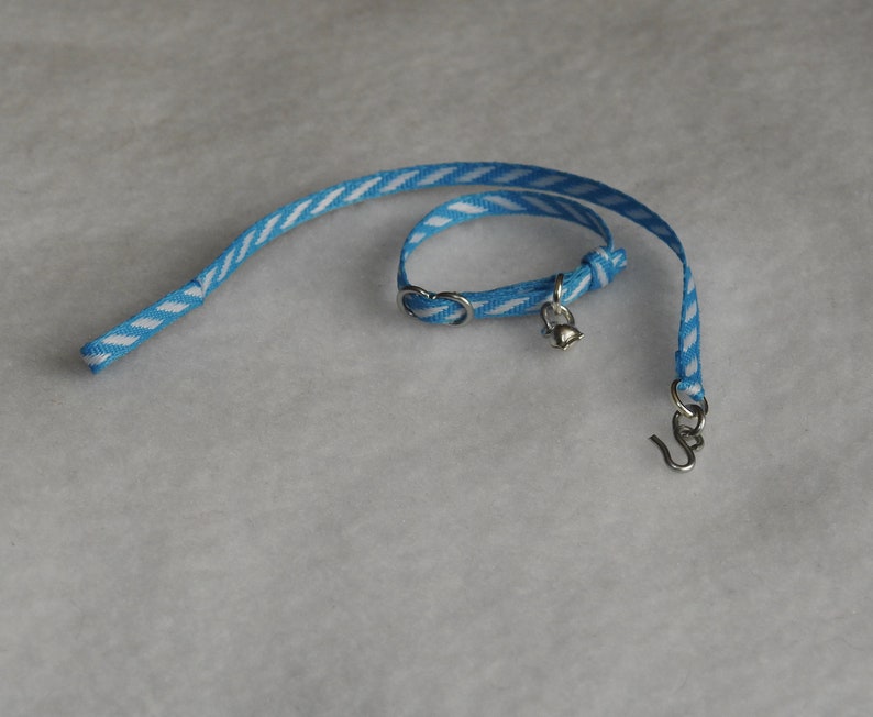 Handmade Miniature Plastic Toy Dog Collar and Lead 1/12th 1/9th Scale ...