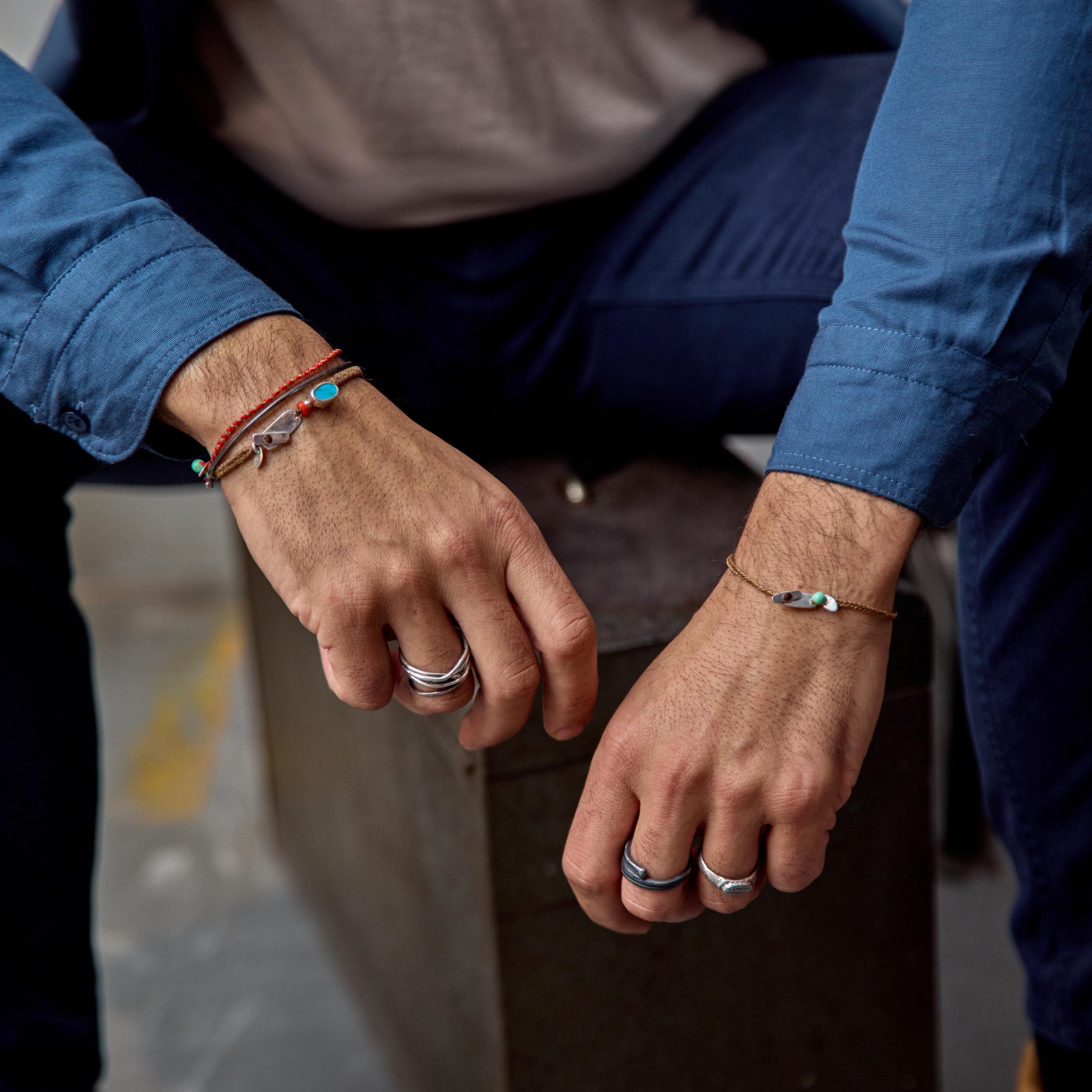 Bronzie Brown Silver Bracelet | 925 Sterling Silver Stylish Jewelry ...