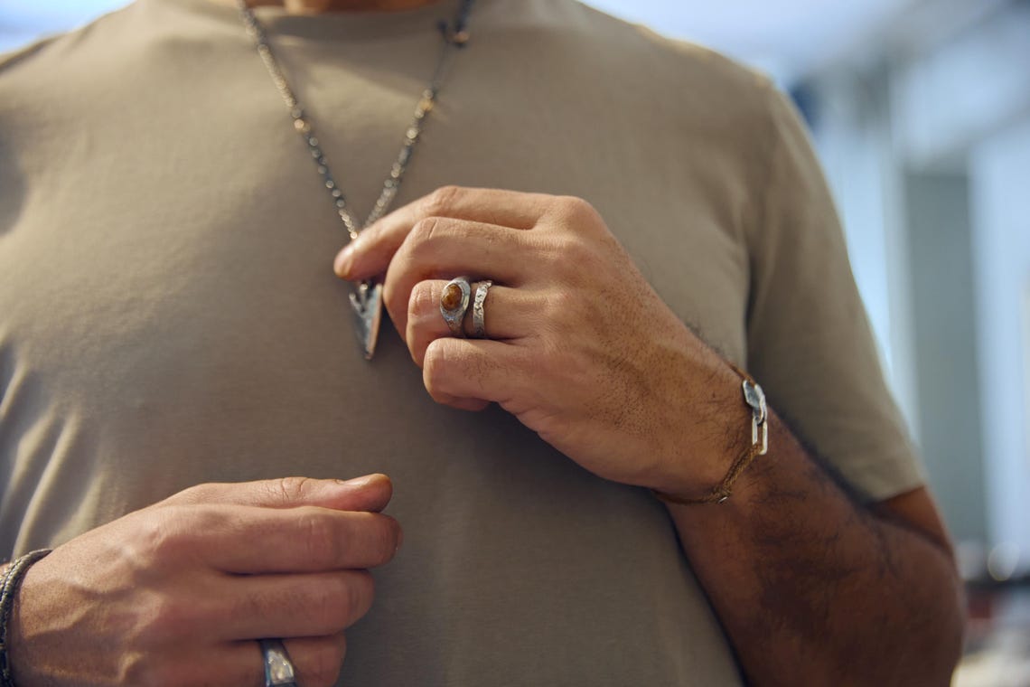 Duke Silver Vintage Ring for Men | Handmade 925 Sterling Silver ...
