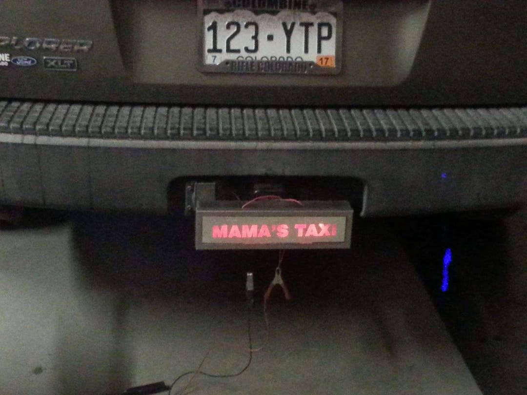 Trailer Hitch Cover: Lighted,led Illuminated, Custom Engraved Acrylic ...