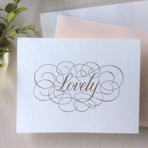 Hand Lettered Love Note Set - Etsy