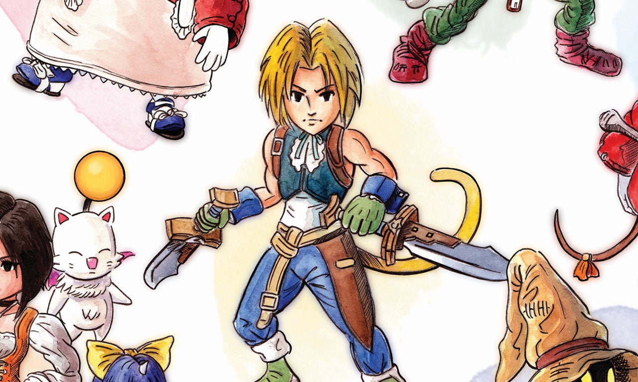 FF IX Party, A4 Print Final Fantasy Fanart - Etsy