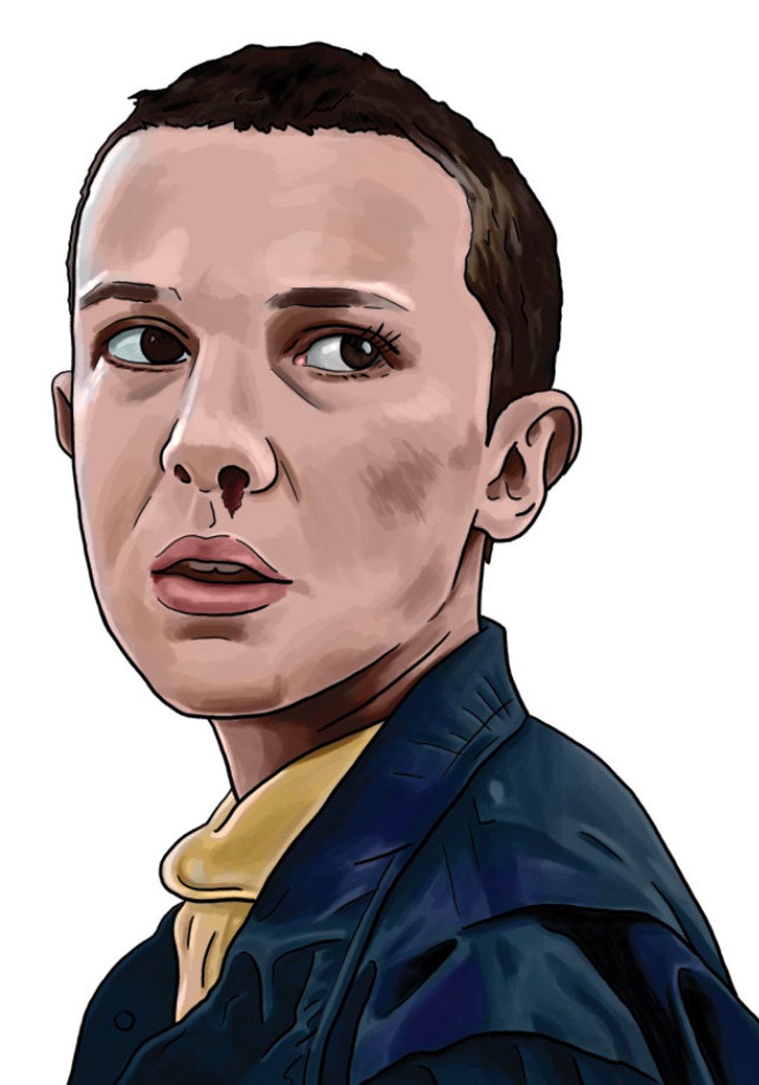 Eleven Stranger Things, A4 Print - Etsy