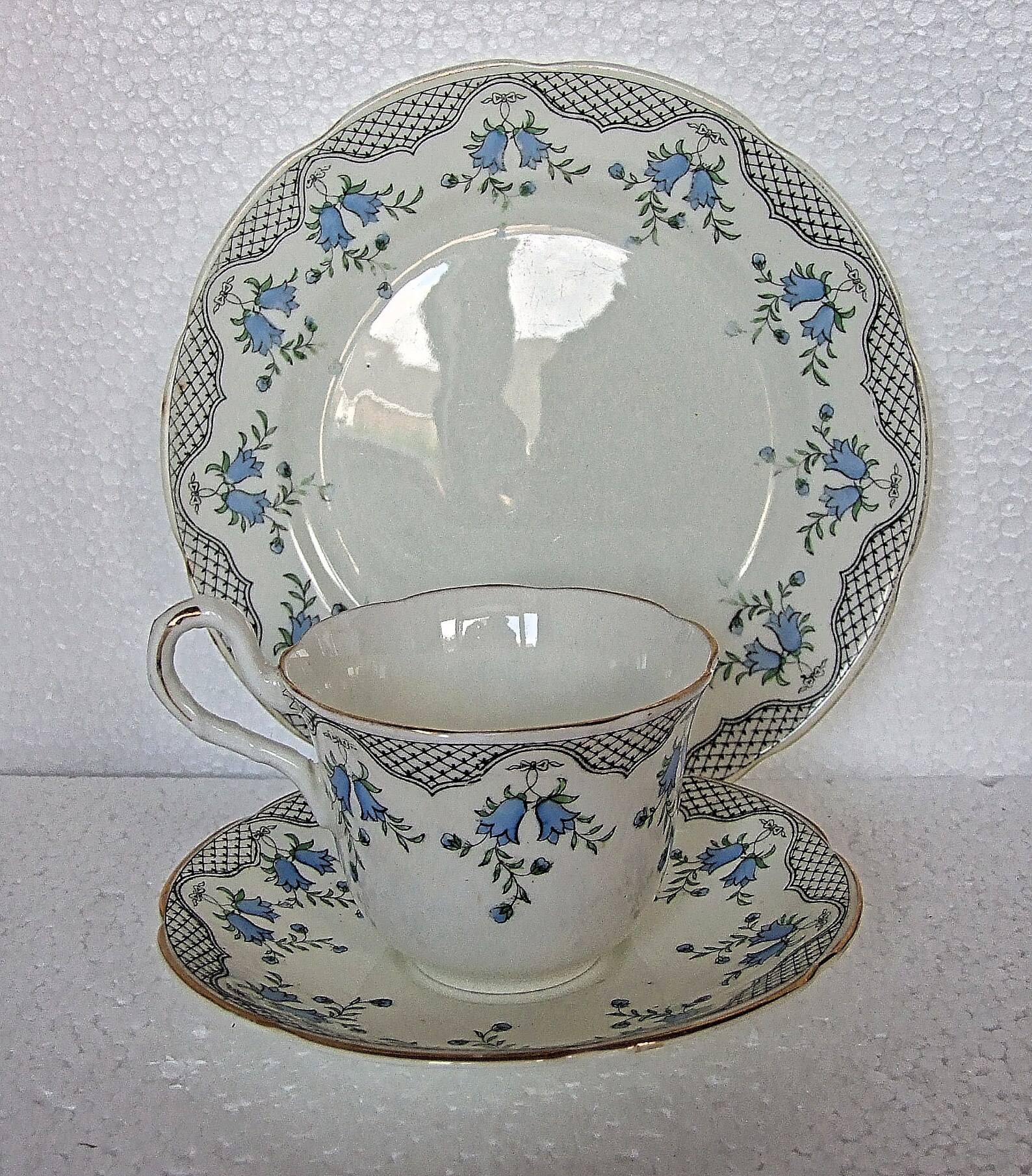 Vintage HAREBELL Pattern Collingwood China Tea | Etsy