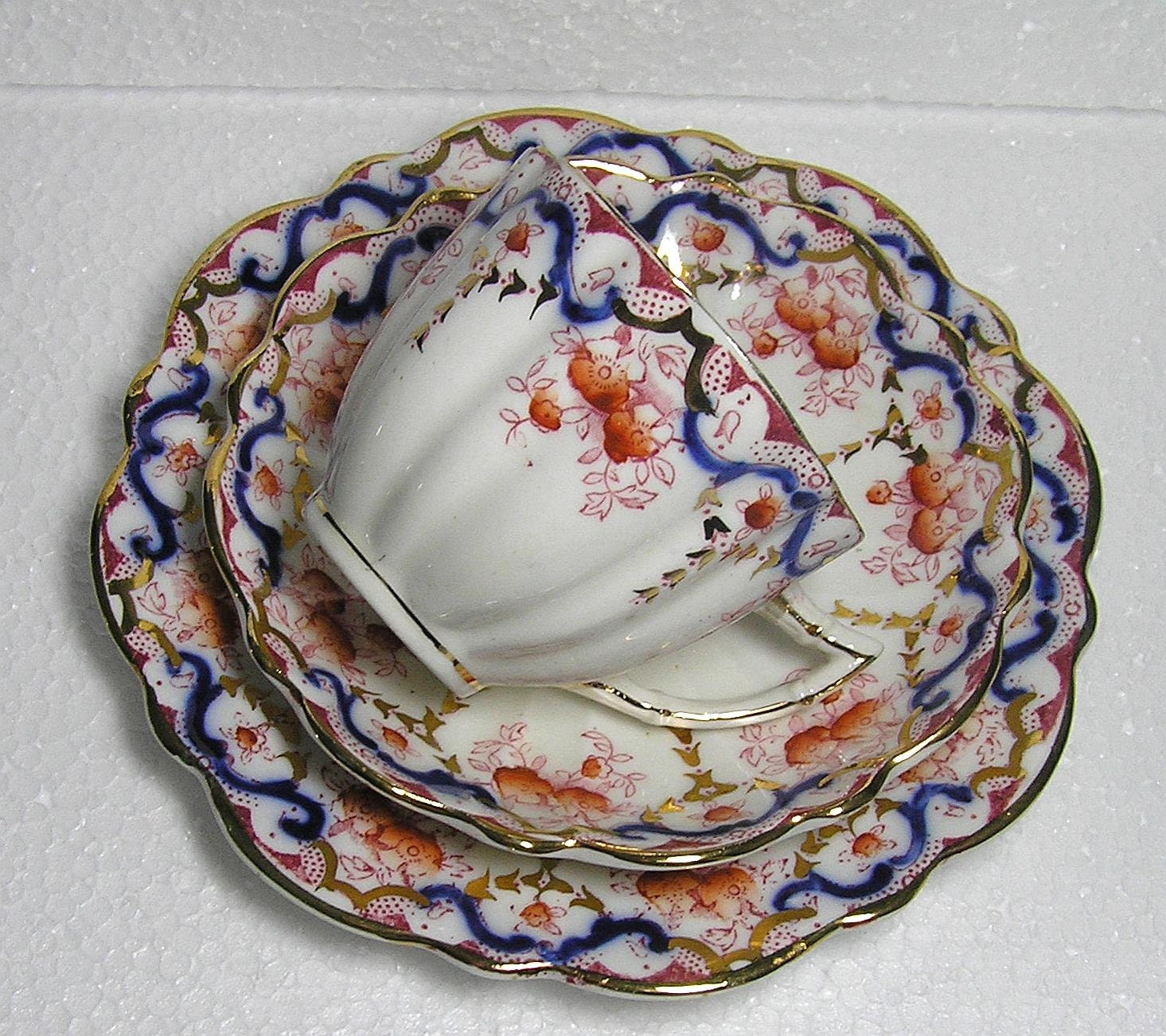 Cartwright & Edwards China Tea Trio Set Vintage Tea Cup Saucer - Etsy UK