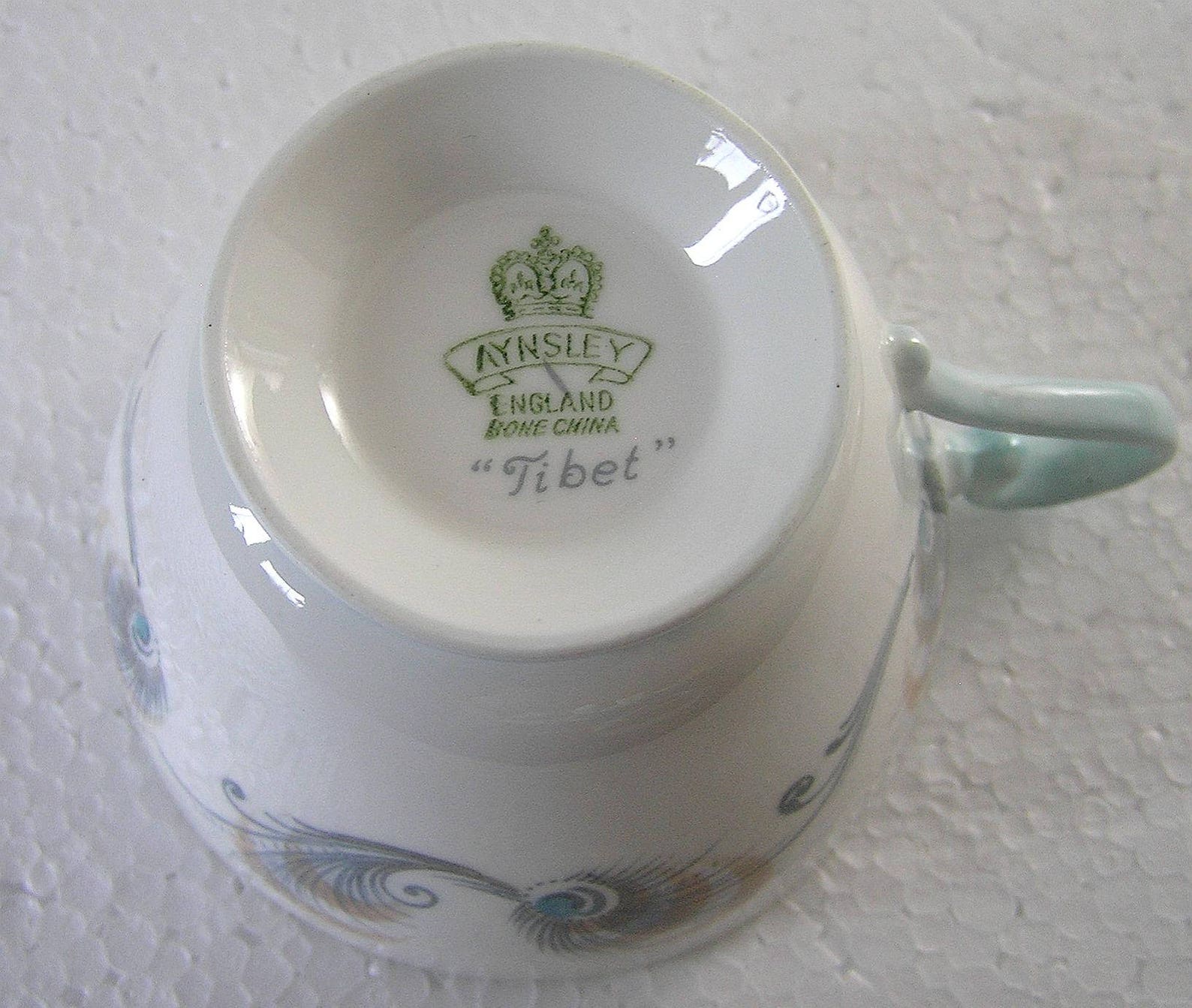 Vintage Aynsley Tibet Pattern English Bone China Teaset Teacup - Etsy UK