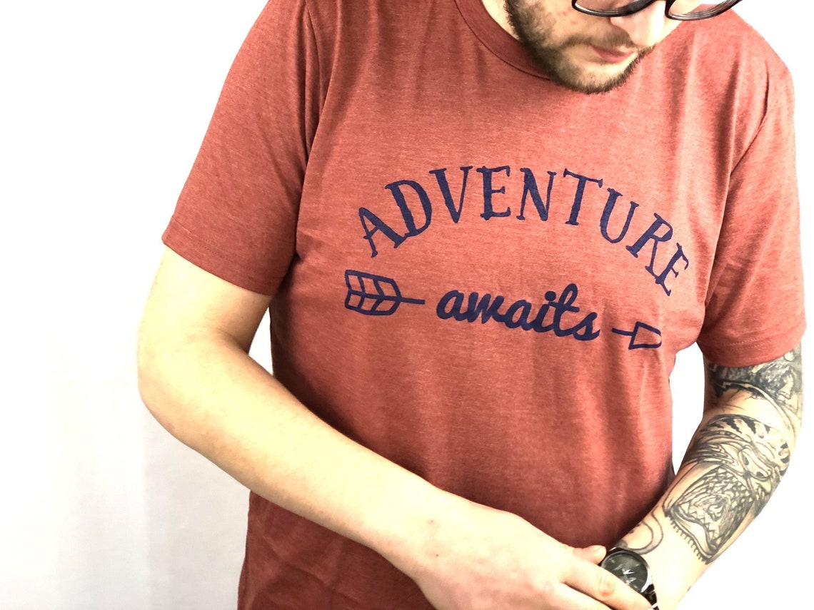 Adventure Awaits T-shirt and 3/4 Sleeve | Etsy