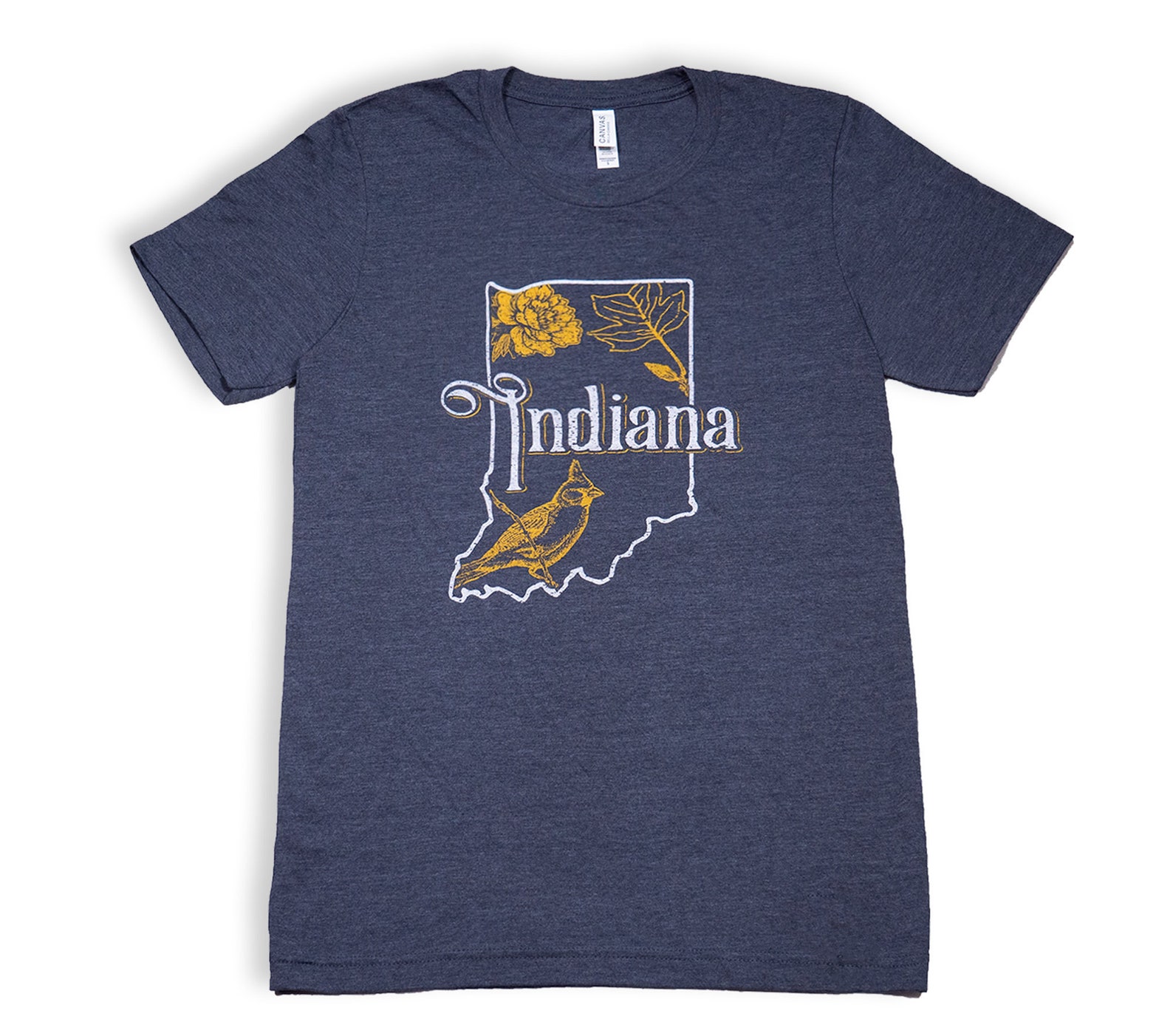 Official Indiana State T-shirt Long Sleeve Tee and - Etsy