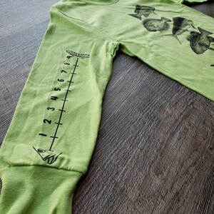 Kids Ocean Fishing Shirt With Ruler to Measure Fish Youth Sizes ...