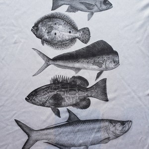 Kids Ocean Fishing Shirt With Ruler to Measure Fish Youth Sizes ...