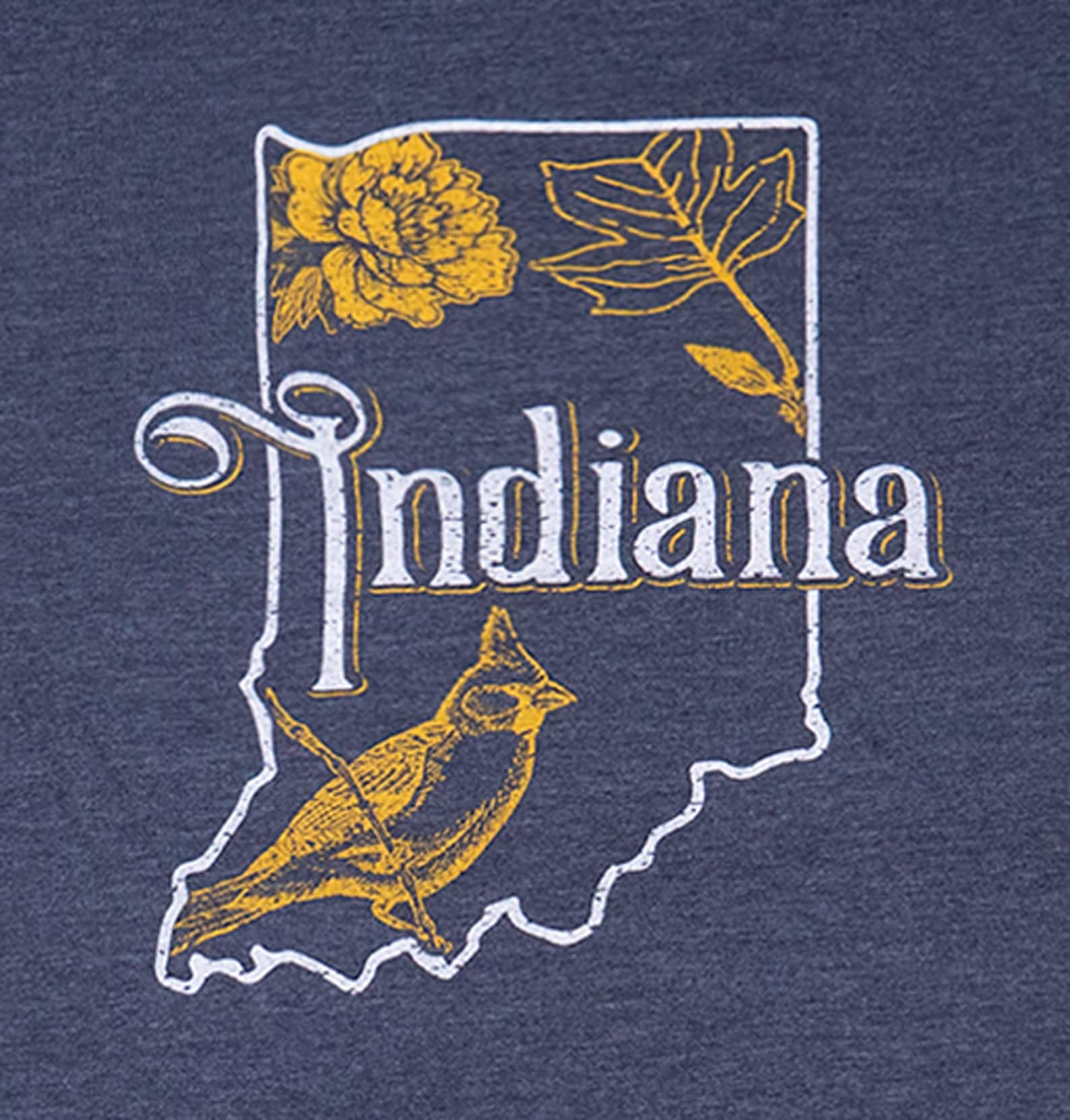 Official Indiana State T-shirt Long Sleeve Tee and - Etsy