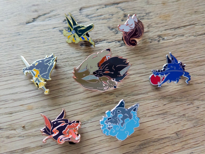 Cerberus - Hard Enamel Pin - Etsy