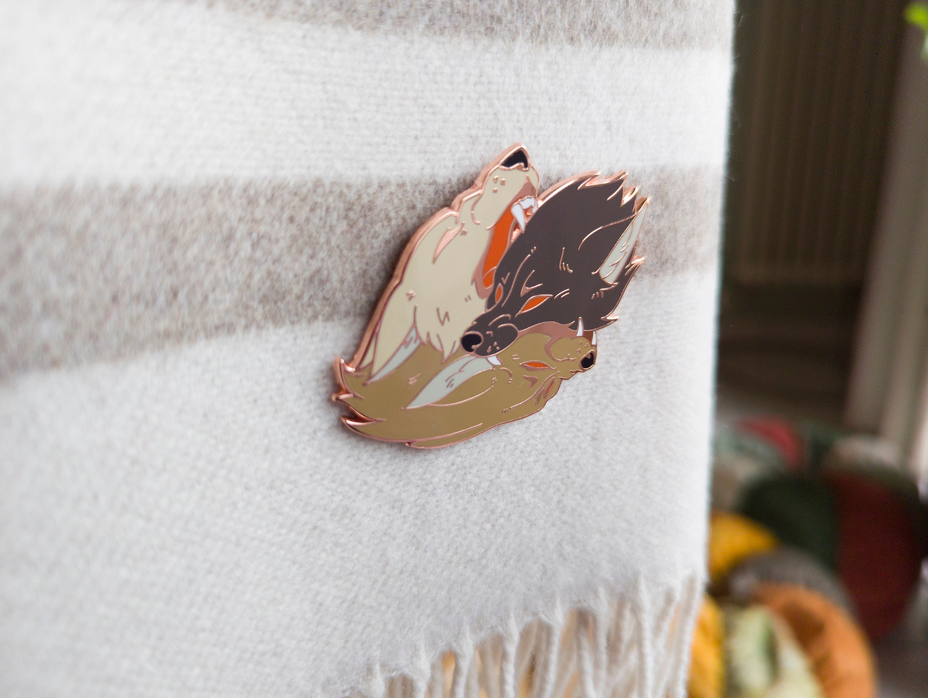 Cerberus - Hard Enamel Pin - Etsy