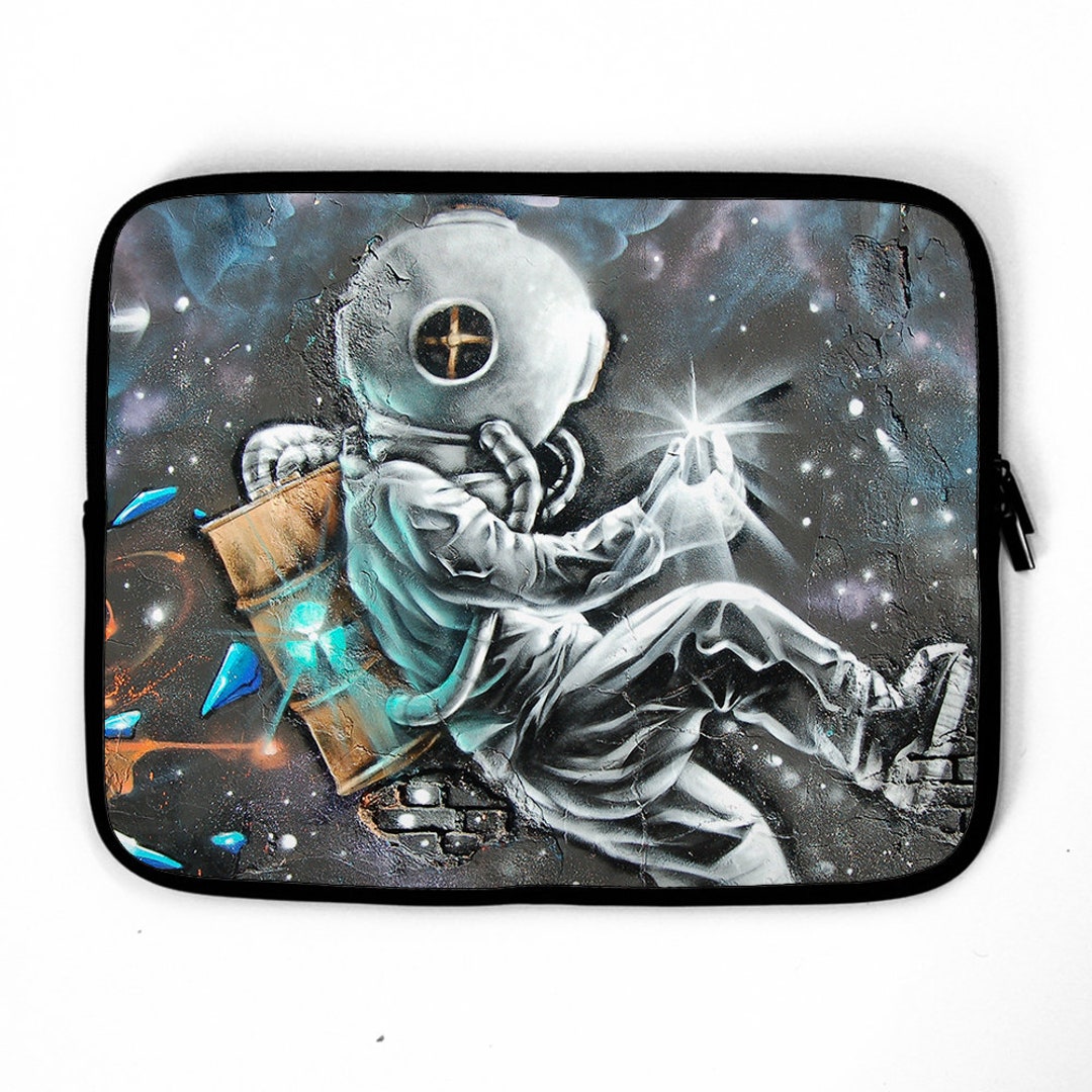 Space Man Laptop Sleeve, Graffiti Laptop Case, Laptop Sleeve, Laptop ...