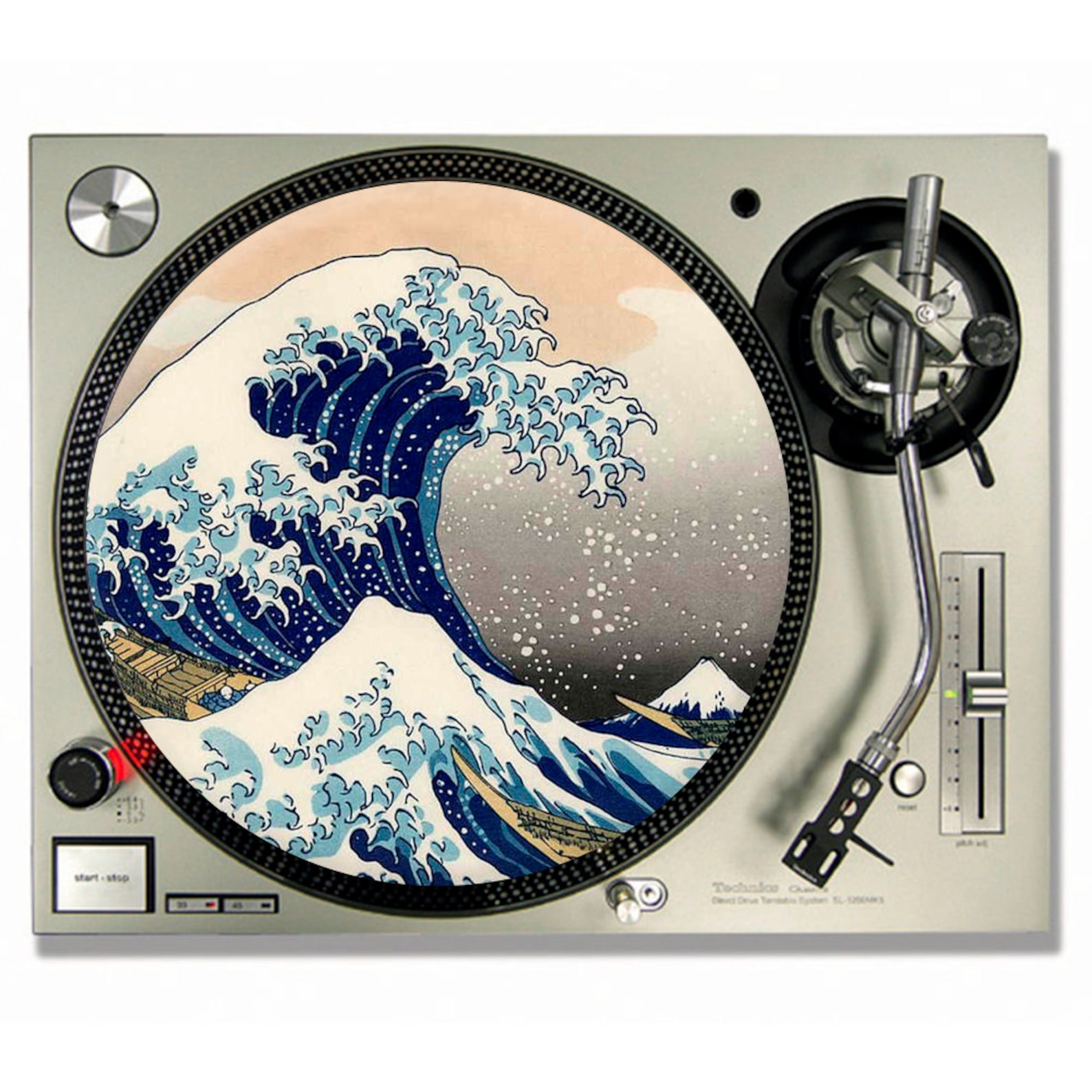 The Great Wave Vinyl DJ Slipmat / Turntable SLIP MATS - Etsy