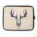 Deer Stag Head Antlers Laptop Sleeve Laptop Case Laptop - Etsy
