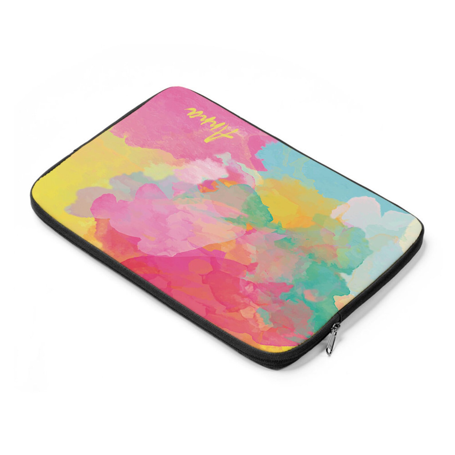 Personalized Abstract Watercolor Laptop Sleeve Laptop Case | Etsy