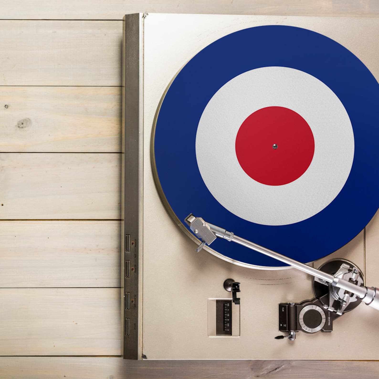 Mod Target Vinyl DJ Slipmat / Turntable Slipmats - Etsy
